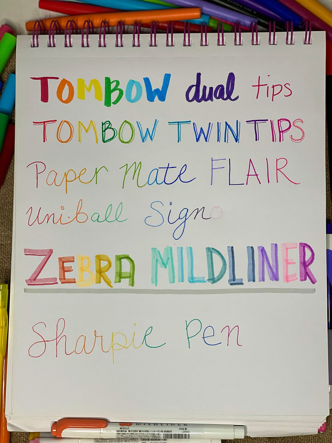 5 Best Colorful Pen Sets for Journaling – The Happy Kim